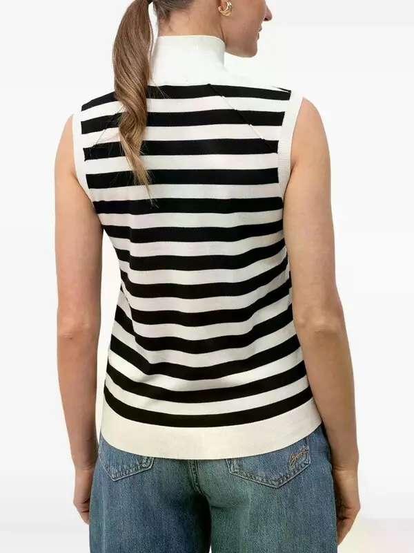 BOSS Sleeveless Striped Sweater