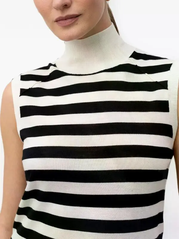 BOSS Sleeveless Striped Sweater