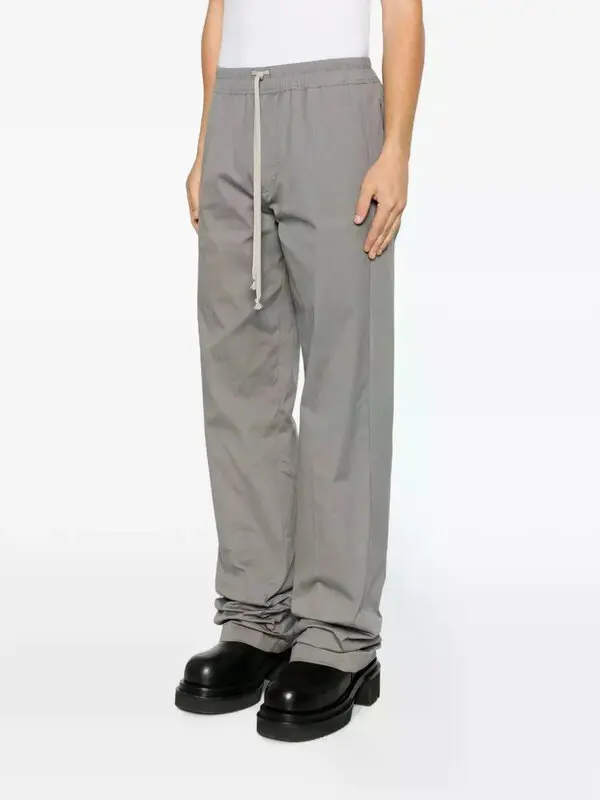 Rick Owens Dietrich Drawstring Trousers - Grey
