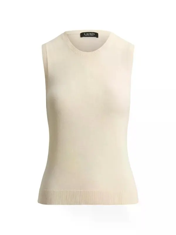 Ralph Lauren Ribbed Sleeveless Tank Top