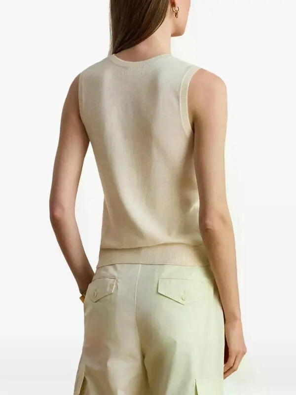 Ralph Lauren Ribbed Sleeveless Tank Top