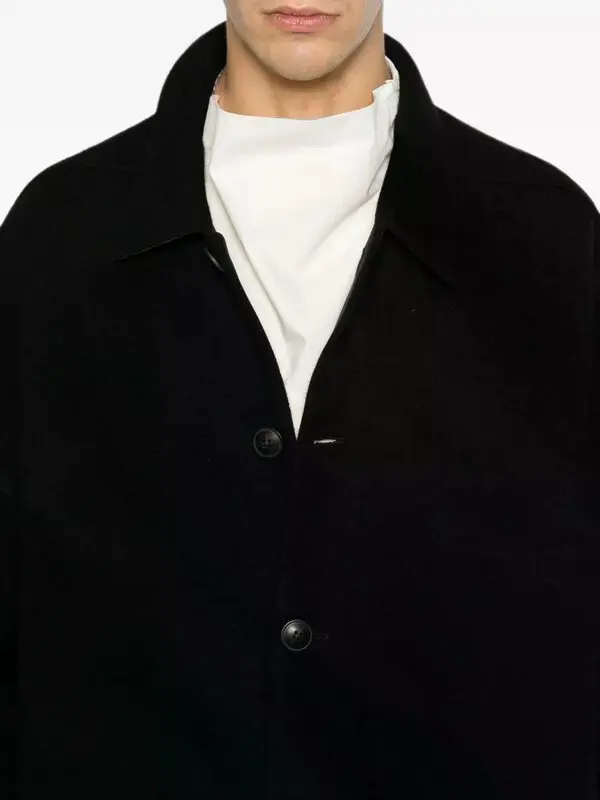 Rick Owens Brad Button-up Coat