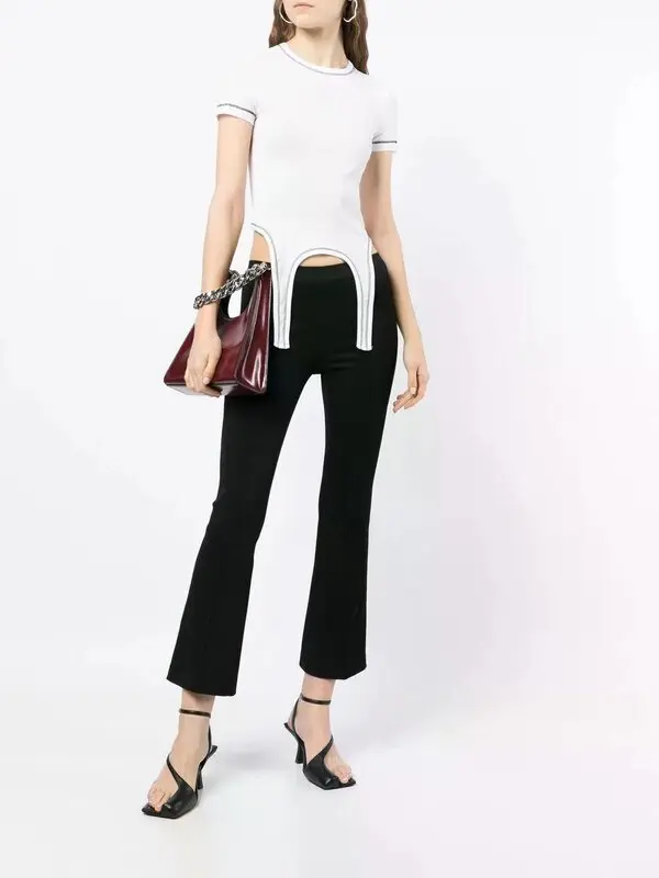 Helmut Lang Draped Short-sleeved T-shirt