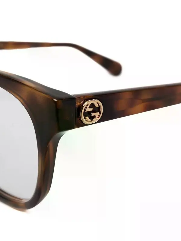 Gucci Interlocking G Soft-square Frame Glasses