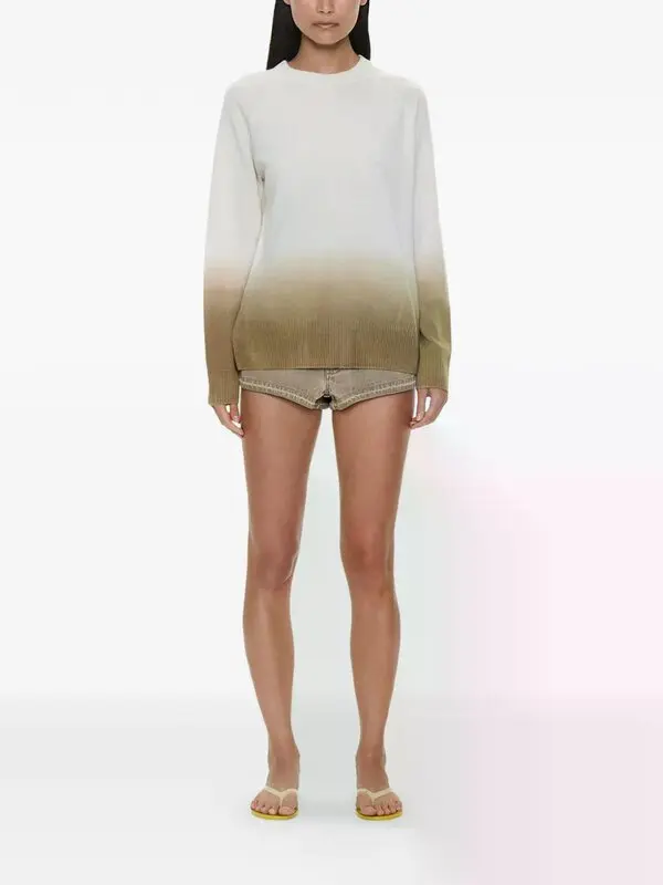 Christopher Esber Ombre Monument Crew Neck Sweater