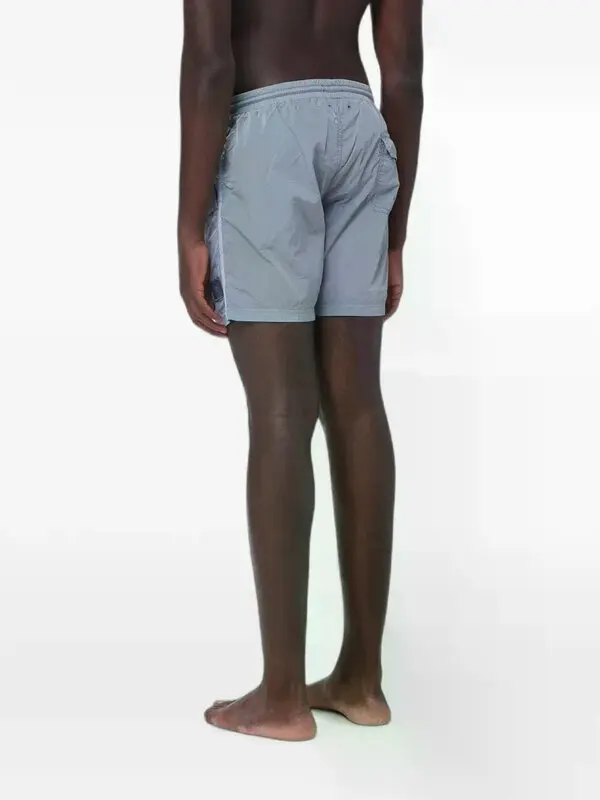 BLAUER. Boxer Drawstring Swim Shorts