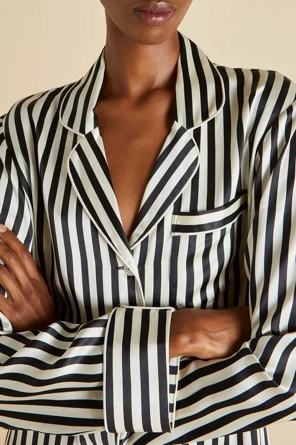 Olivia Von Halle Lila Nika Pajamas