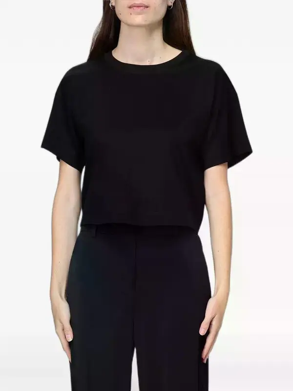 Max Mara Embroidered Logo T-shirt