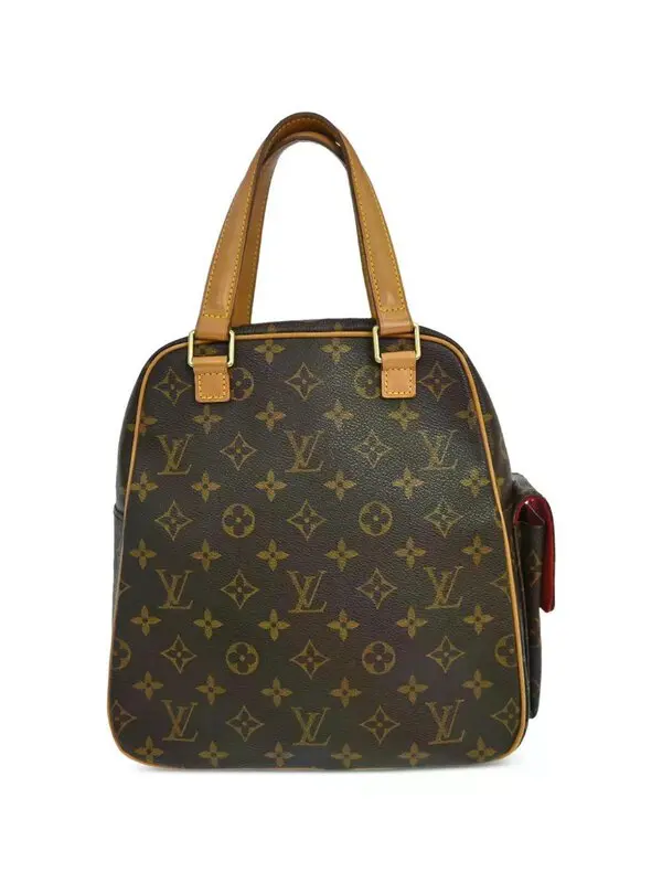 LOUIS VUITTON Monogram Excentricite Handbag - Brown