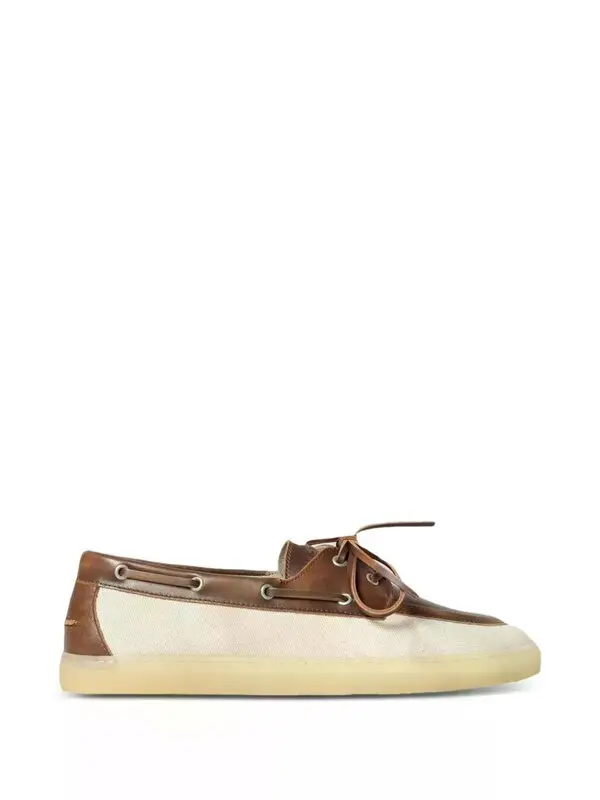 SUMMERY COPENHAGEN Canvas Boat Shoes