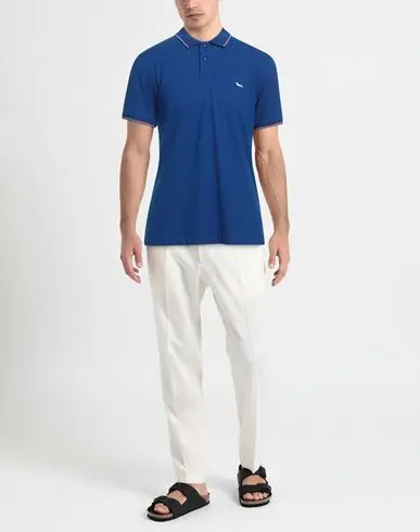 HARMONT & BLAINE Polo Shirt Size Cotton, Elastane