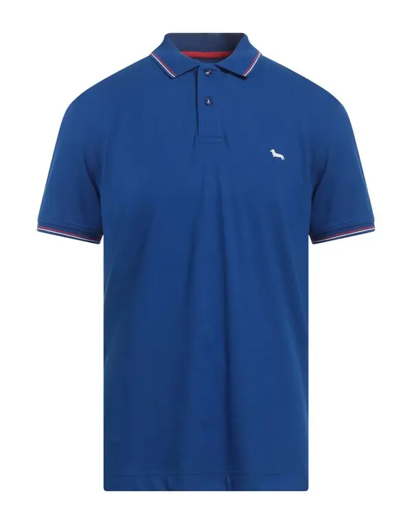 HARMONT & BLAINE Polo Shirt Size Cotton, Elastane