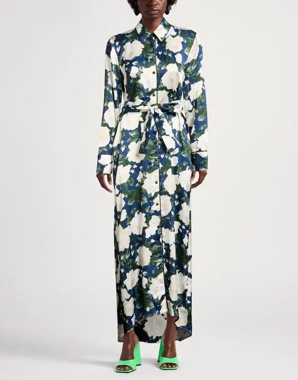 BLUGIRL Maxi Dress Size Polyester, Elastane