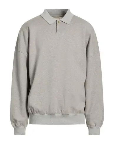 Fear Of God Polo Shirt Size Cotton - Grey