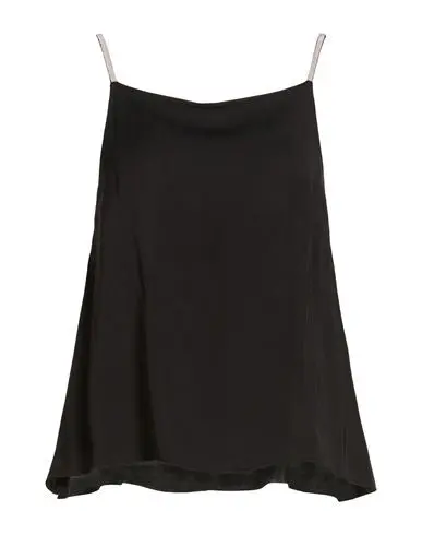 Peserico Viscose Camisole Top - Black
