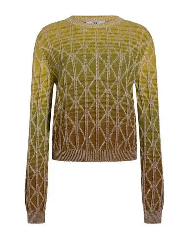 Missoni Sweater Lime Size Cotton, Synthetic Fibers, Wool, Metallic Fiber - Green