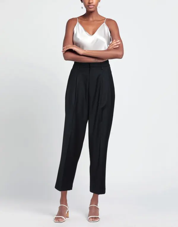 DONDUP Midnight Virgin Wool And Elastane Pants