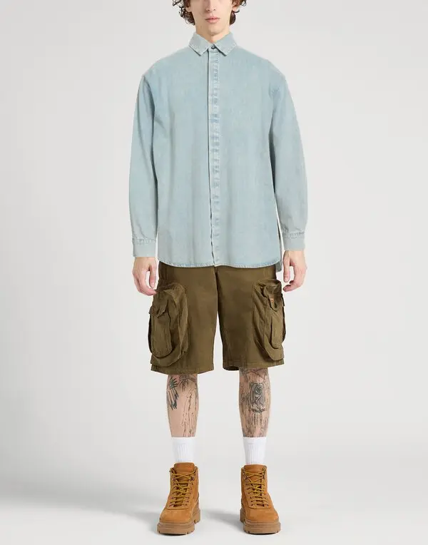 Fear Of God Denim Shirt Size Cotton - Blue