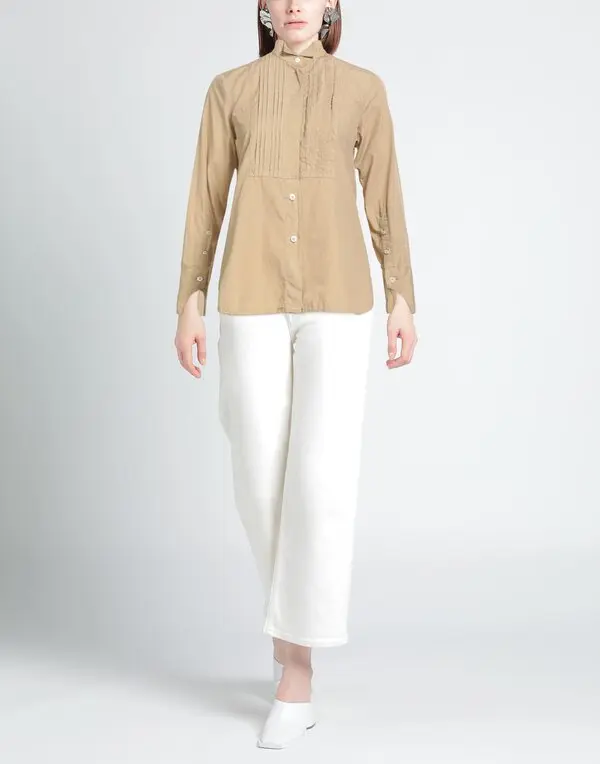 ACADEMIA Shirt Sand Size Cotton