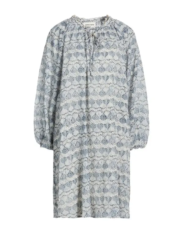 Antik Batik Floral-print Georgette Mini Dress