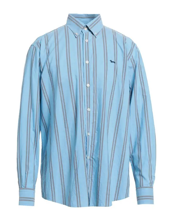 HARMONT & BLAINE Shirt Size Cotton, Lyocell