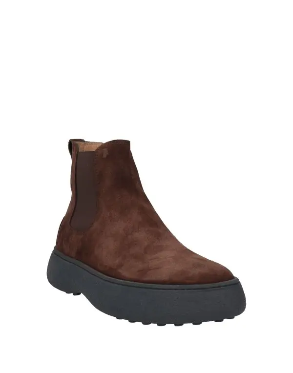 TOD'S Ankle Boots Dark Size Soft Leather