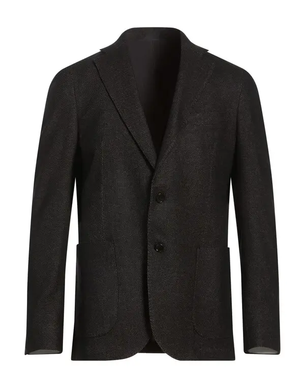 TOMBOLINI Blazer Size Wool, Cotton, Cashmere, Elastane