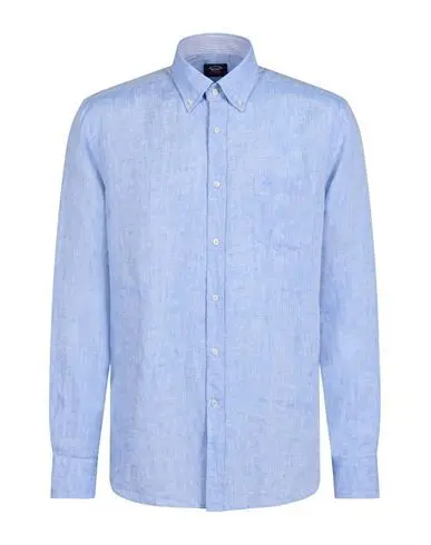 Paul & Shark Shirt Size Linen - Blue