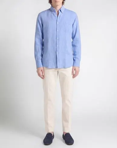 Paul & Shark Shirt Size Linen - Blue