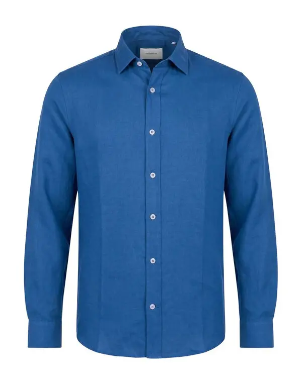 EDITIONS 102 Shirt Slate Size Linen, Lyocell