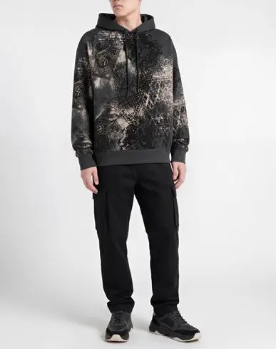 Iceberg Sweatshirt Charcoal Size Cotton, Polyester