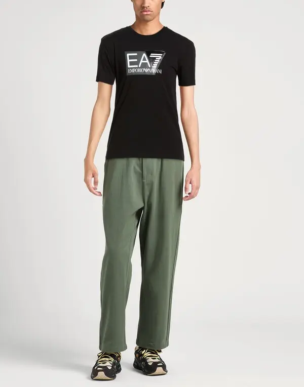 EA7 T-shirt Size Cotton, Elastane - Black
