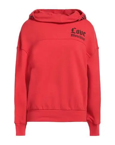 Moschino Sweatshirt Size Cotton, Elastane - Red