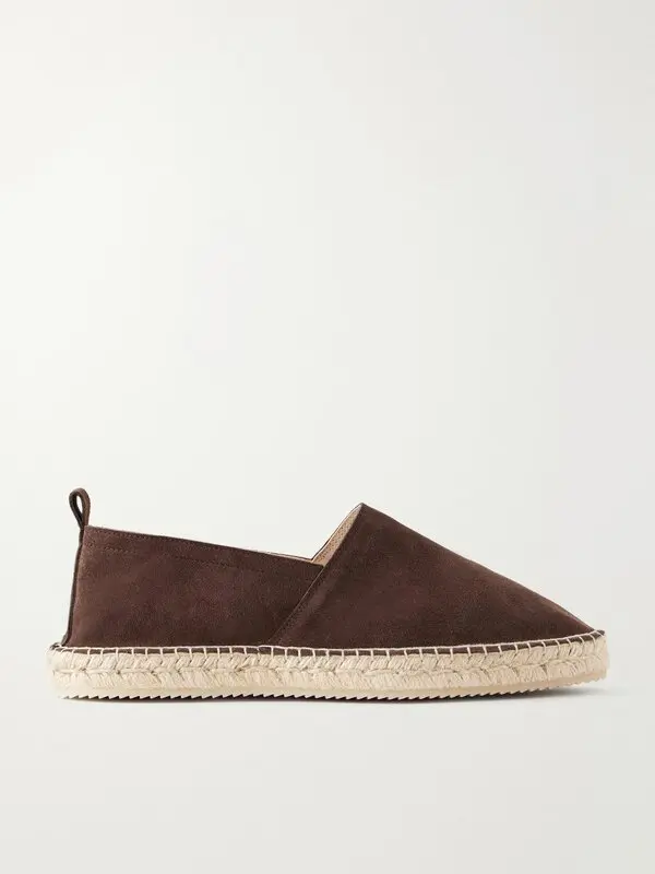 Frescobol Carioca Helio Suede Espadrilles