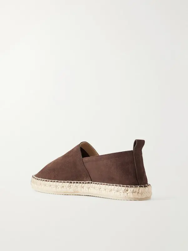 Frescobol Carioca Helio Suede Espadrilles