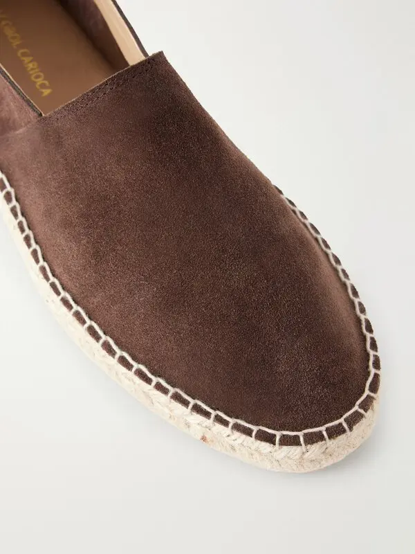 Frescobol Carioca Helio Suede Espadrilles