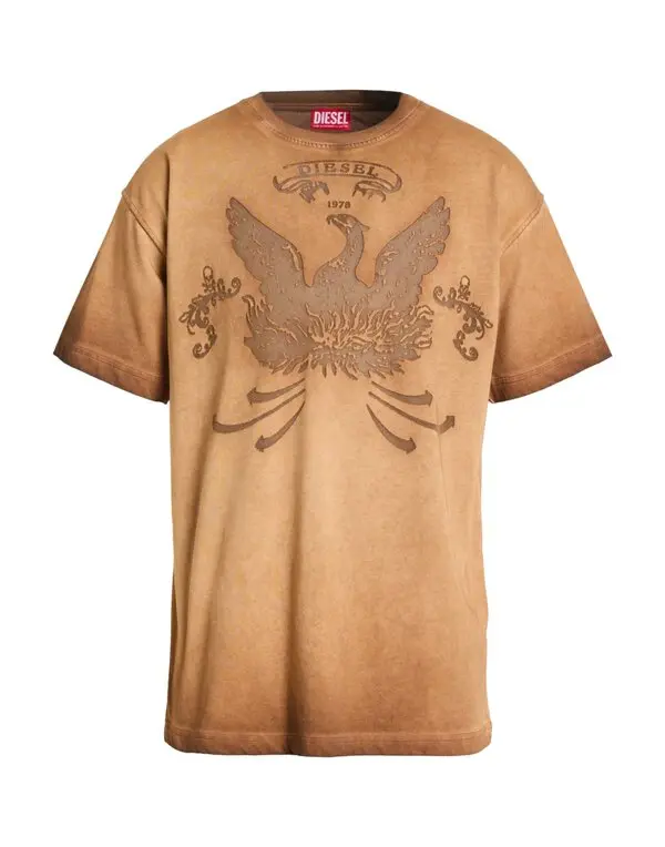 DIESEL® T-shirt Size Polyester, Cotton