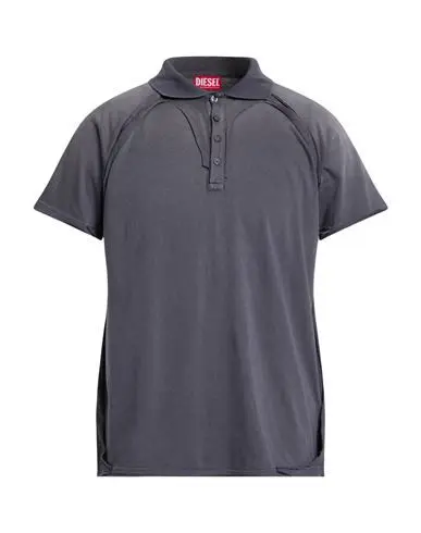DIESEL® Polo Shirt Charcoal Size Cotton