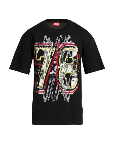 DIESEL® T-shirt Size Cotton - Black