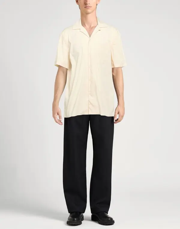 LIU •JO MAN Shirt Size Cotton, Polyester, Elastane