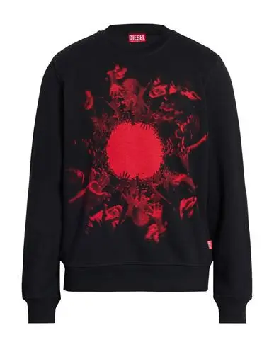DIESEL® Sweatshirt Size Cotton, Polyester