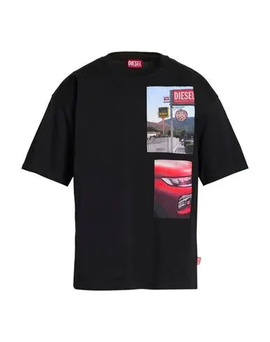 DIESEL® T-shirt Size Cotton - Black