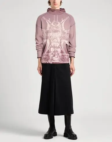 DIESEL® Cotton Graphic Print Hoodie - Pink