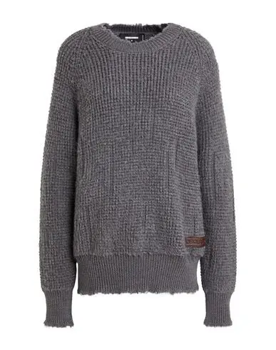 Dsquared2 Wool Distressed Crewneck Sweater - Grey