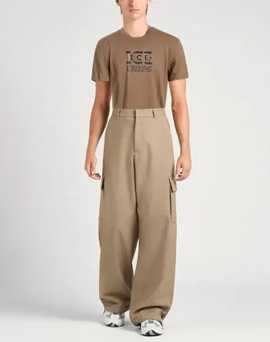 Iceberg T-shirt Taupe Size Cotton - Grey