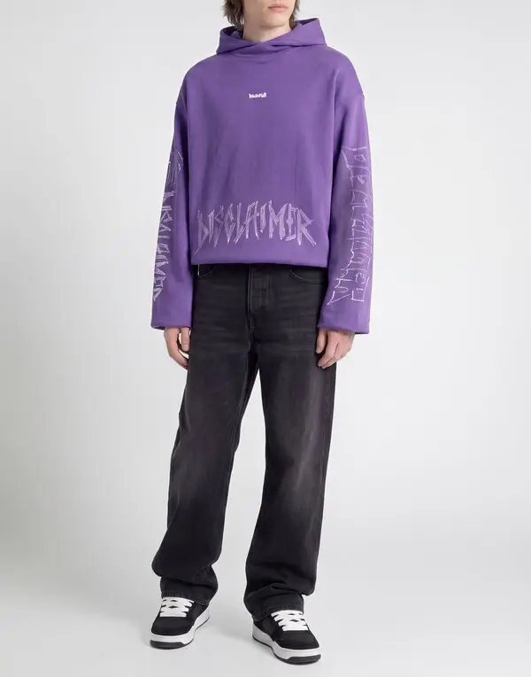 DISCLAIMER Sweatshirt Size Cotton