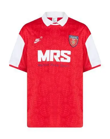 Nike X Martine Rose Sport Polo Shirt Size Polyester - Red
