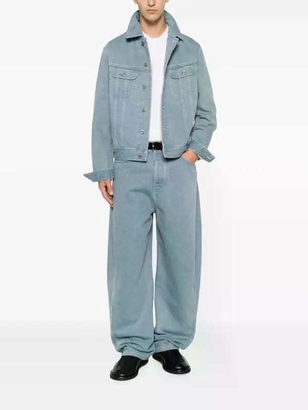 Givenchy Logo Patch Denim Jacket