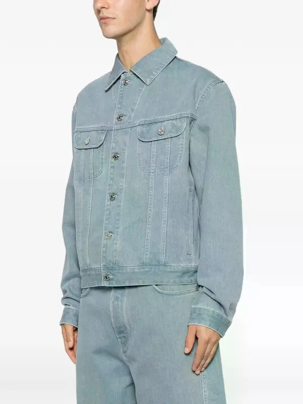 Givenchy Logo Patch Denim Jacket