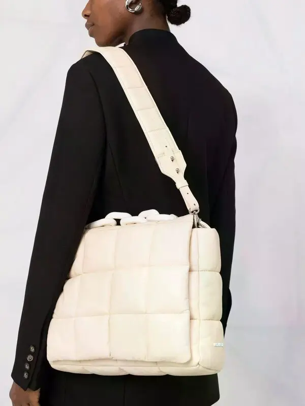 VIC MATIE Vic Matié Nappa Quilted Shoulder Bag